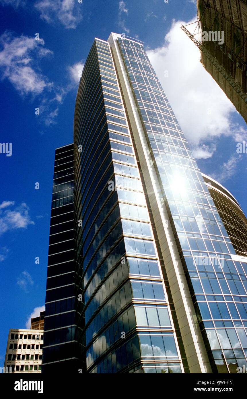 The Madou Plaza Tower, holding offices from the European Commission in ...