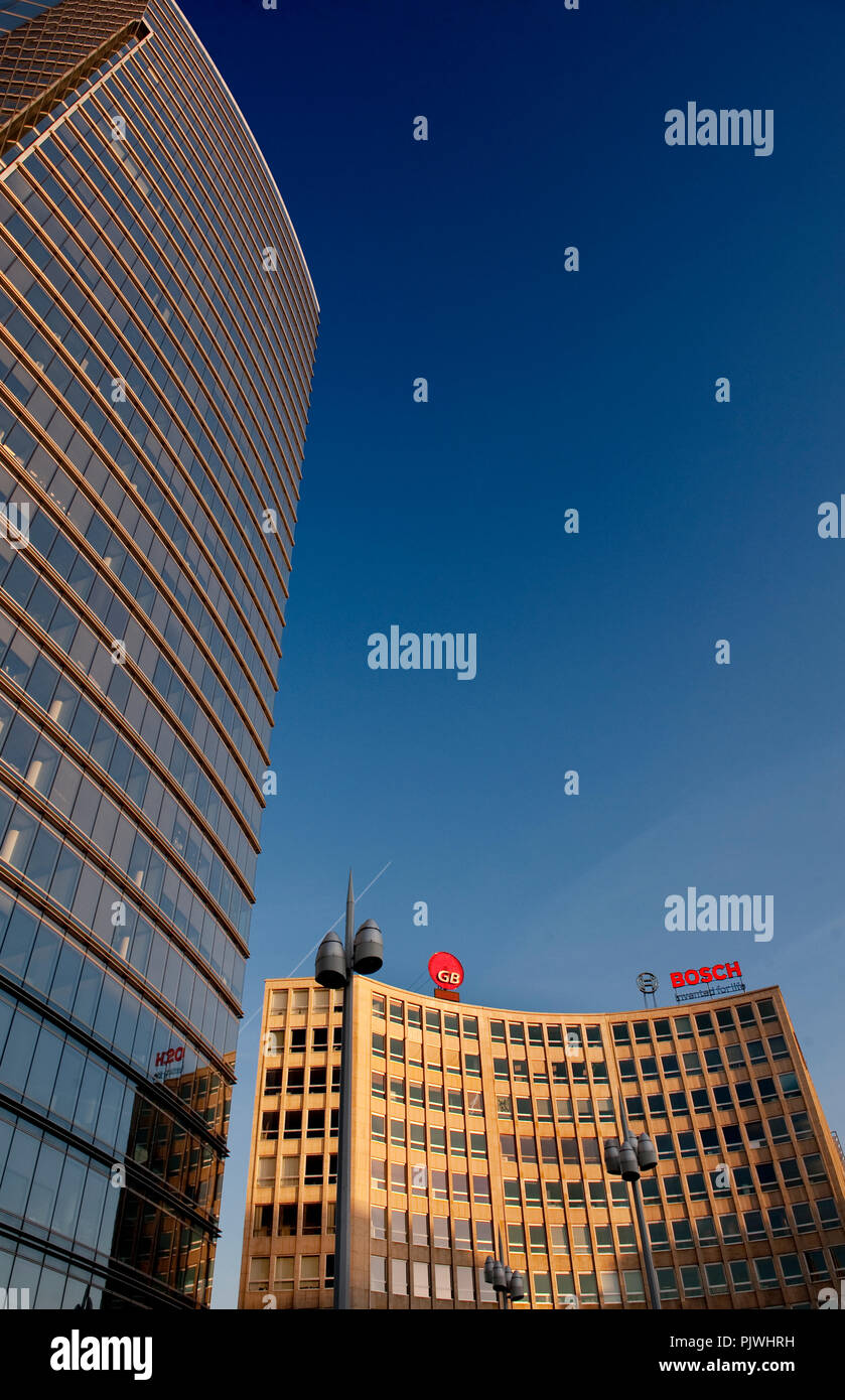 The Madou Square and Madou Plaza Tower in Brussels, housing the ...
