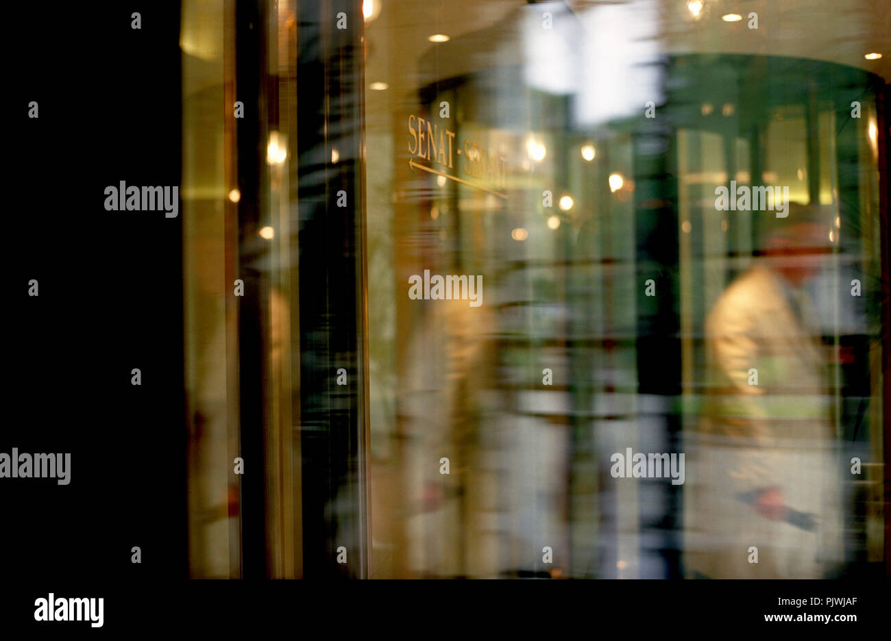 the Belgian Senate, part of Belgium's Federal Parliament in Brussels ...