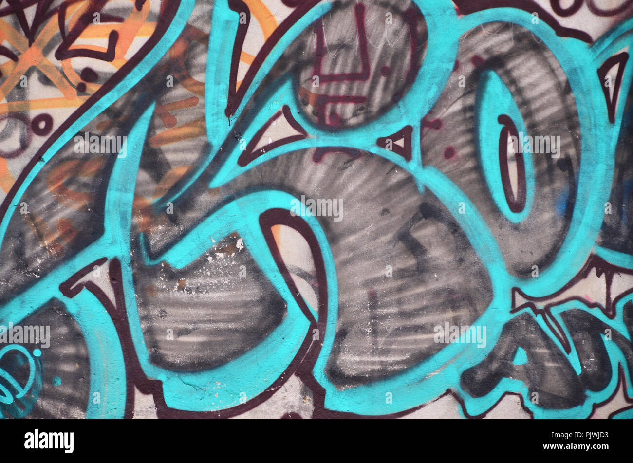 Graffiti spray paint design elements hi-res stock photography and ...