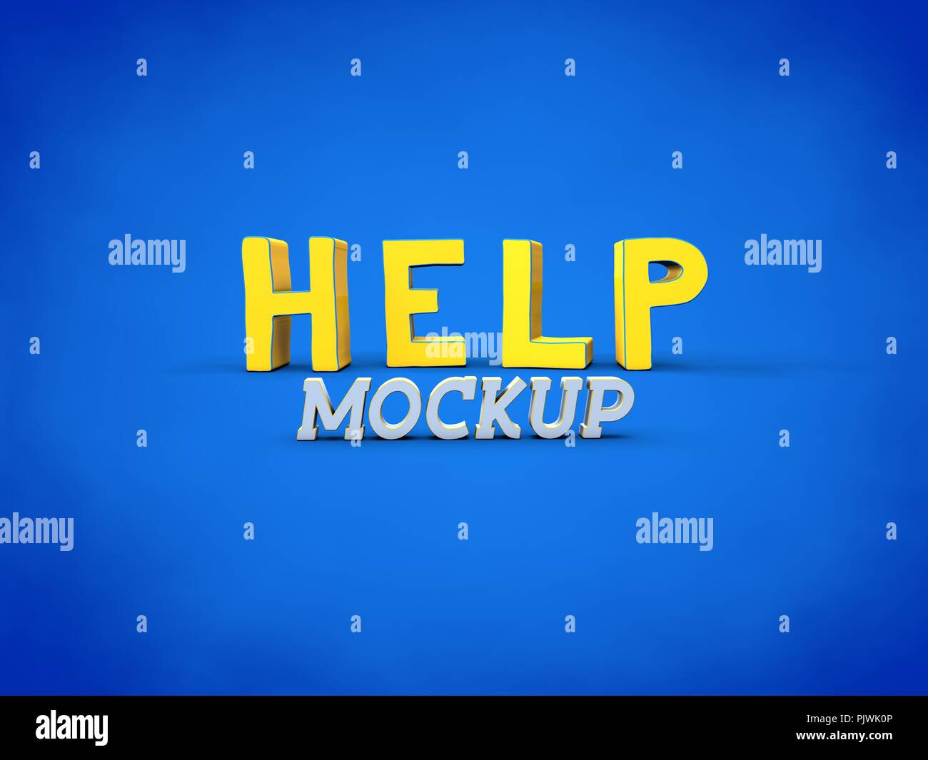 help, mockup concept background Stock Photo - Alamy