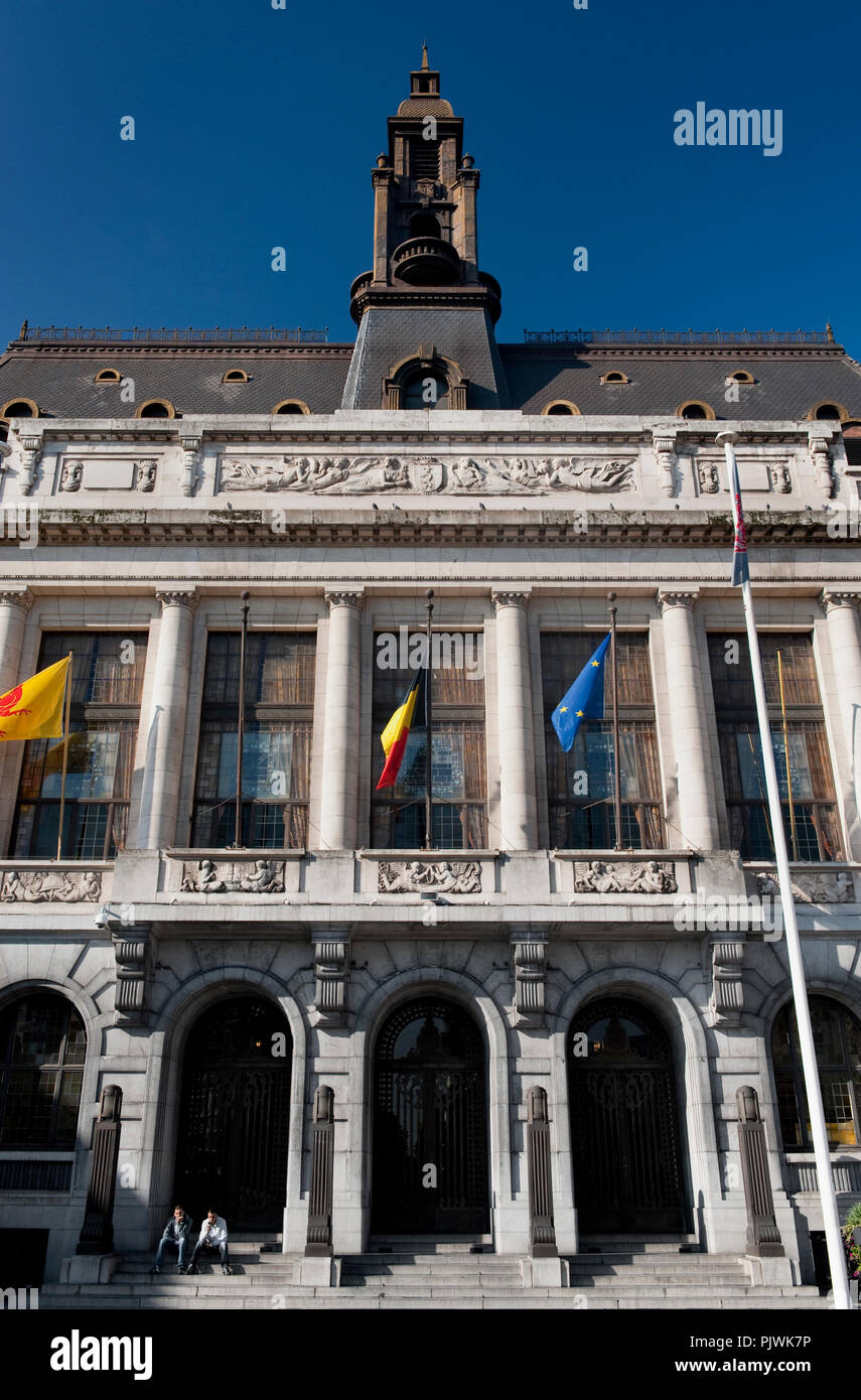 Charleroi city hall architecture hi-res stock photography and images ...