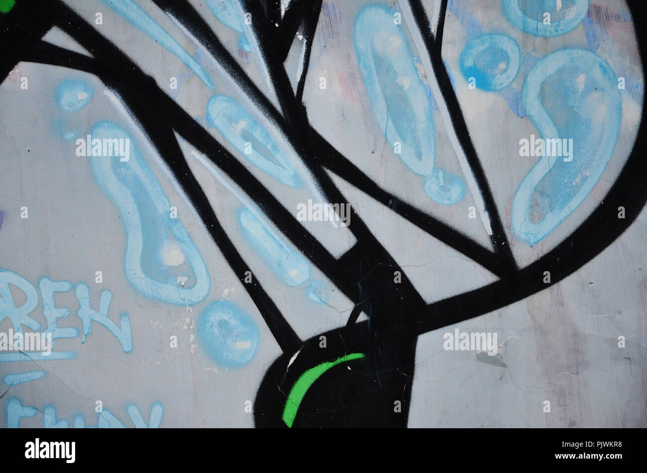 Background image with elements of graffiti pattern. Street art concept ...