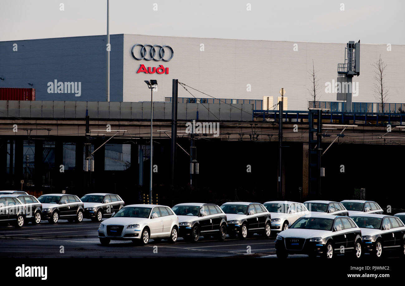 The Audi Brussels plant in Forest / Vorst (Belgium, 01/02/2010 Stock ...