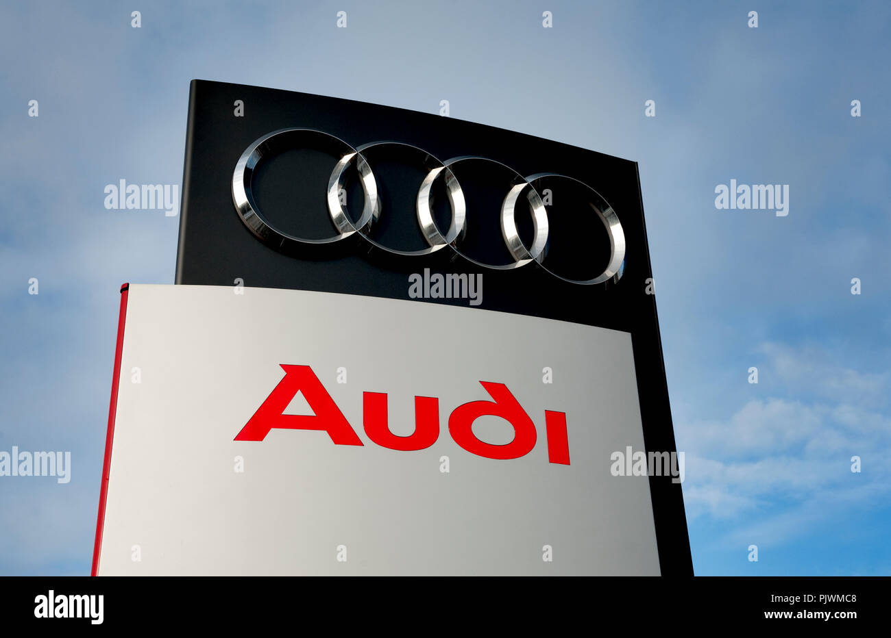 The Audi Brussels plant in Forest / Vorst (Belgium, 01/02/2010 Stock ...