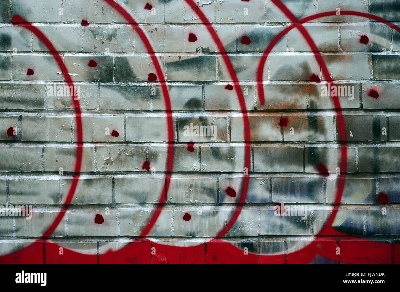 Beautiful street art graffiti. Abstract color creative drawing fashion ...