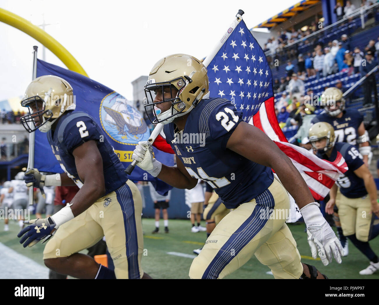 Annapolis, MD, USA. 8th Sep, 2018. United States Naval Academy ...