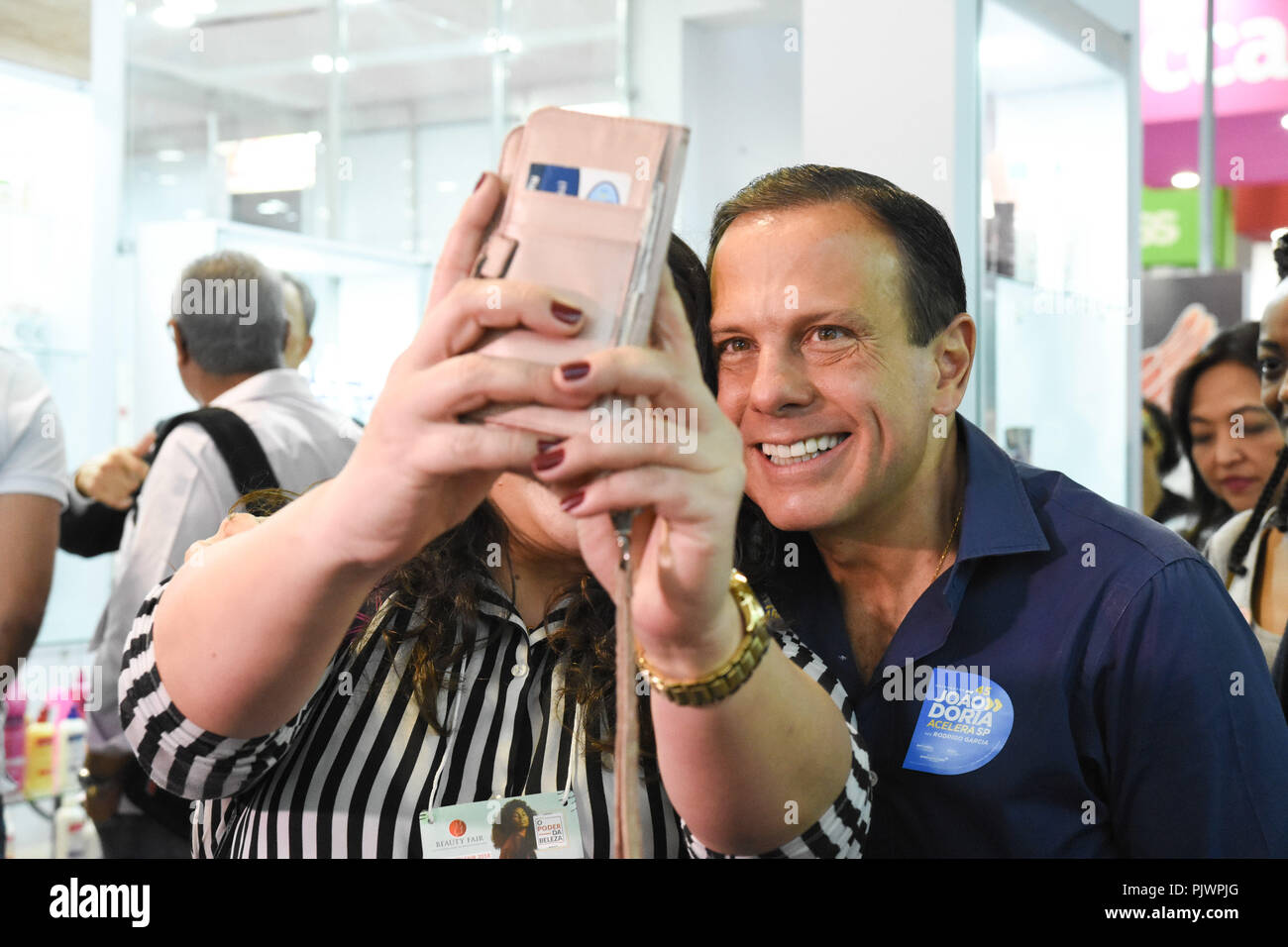 São Paulo, Brazil. 8th September 2018. João Doria, (PSDB) candidate for ...