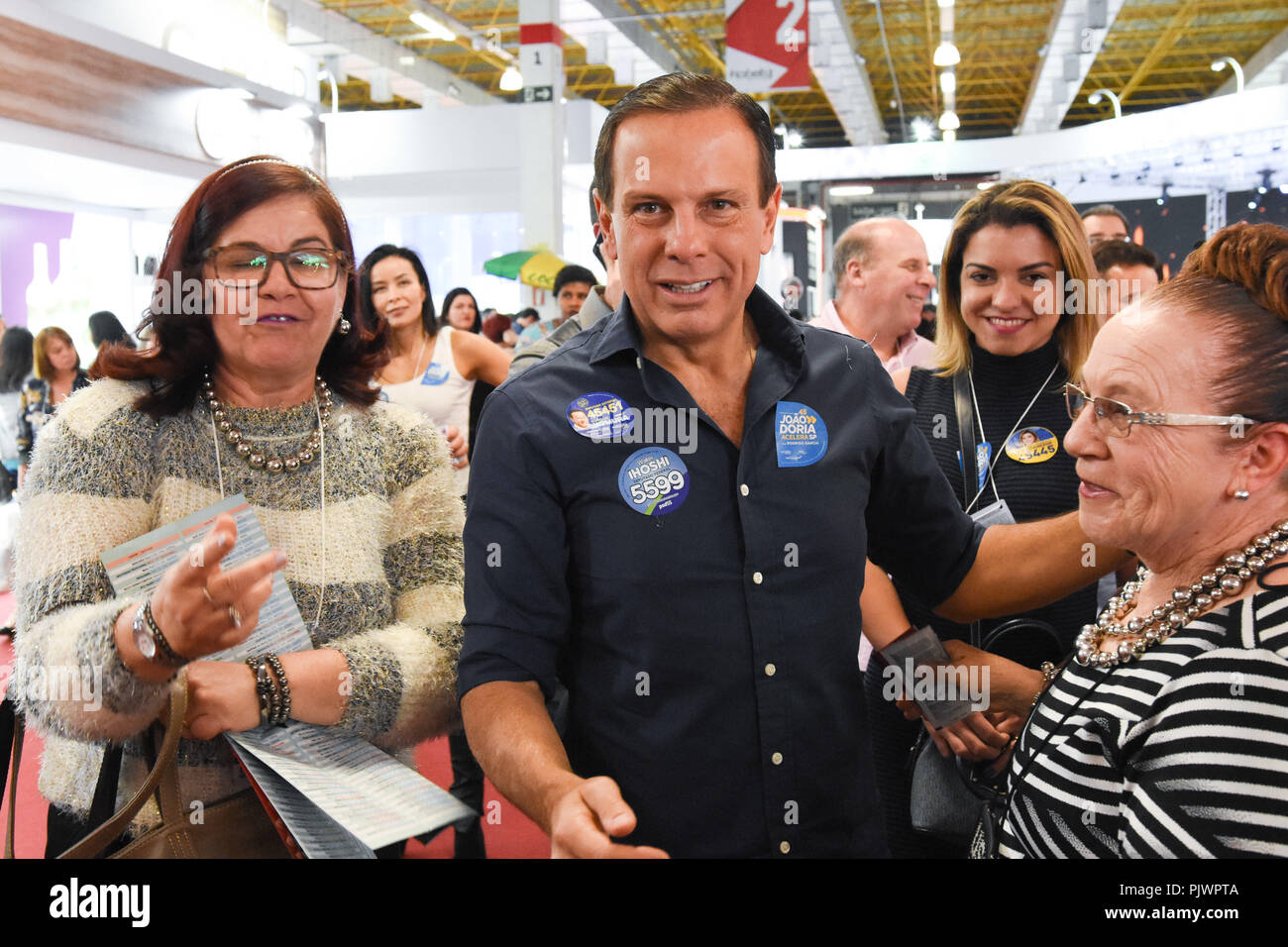 São Paulo, Brazil. 8th September 2018. João Doria, (PSDB) candidate for ...