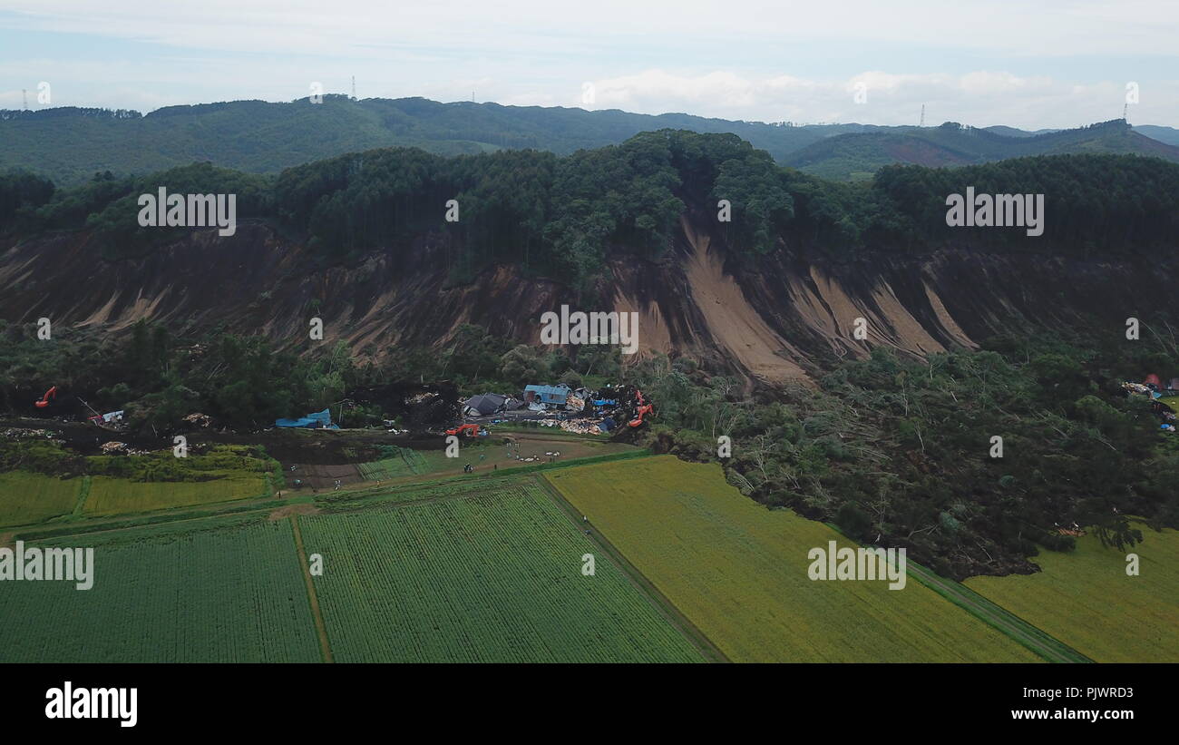 Atsuma town aerial hi-res stock photography and images - Alamy