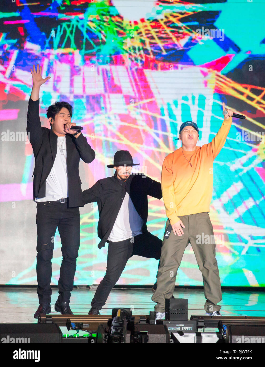 Dynamic Duo, Sep 5, 2018 : Dynamic Duo performs at the Super Concert of ...