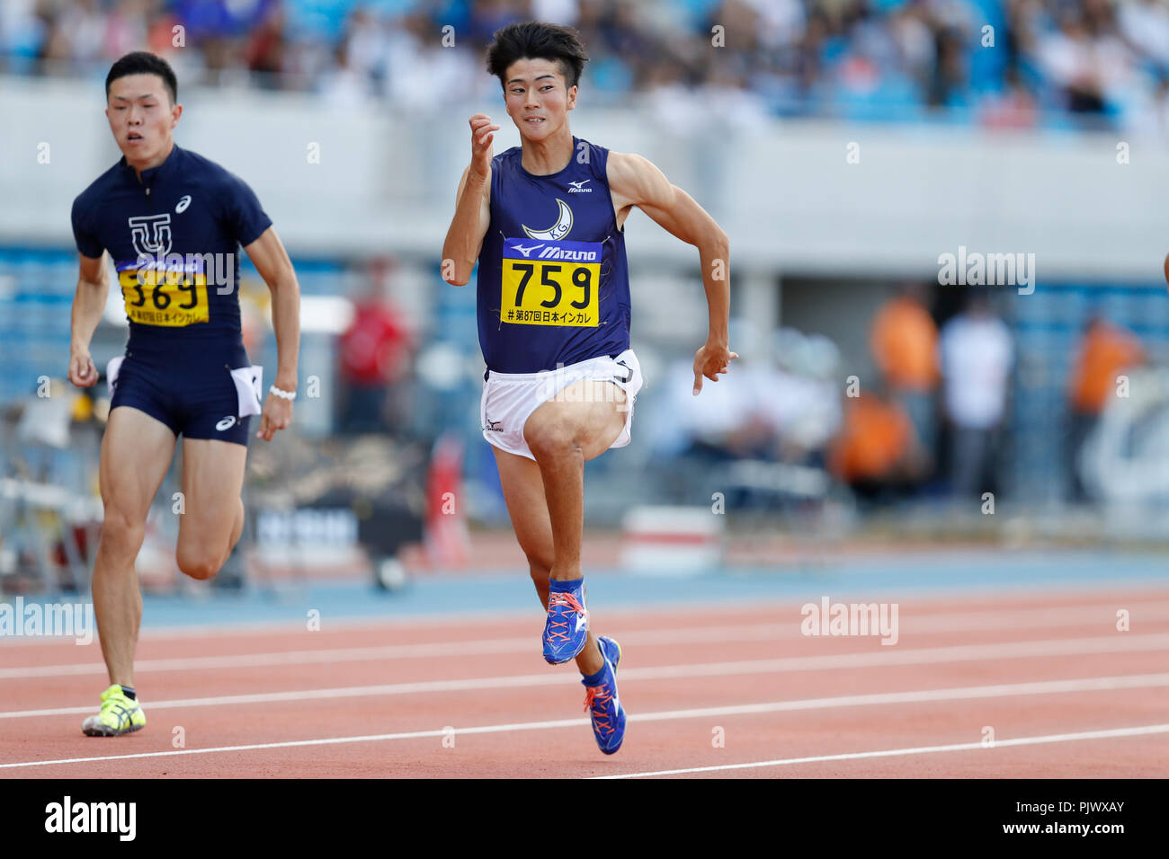 Todoroki Stadium, Kanagawa, Japan. 8th Sep, 2018. Shuhei Tada ...