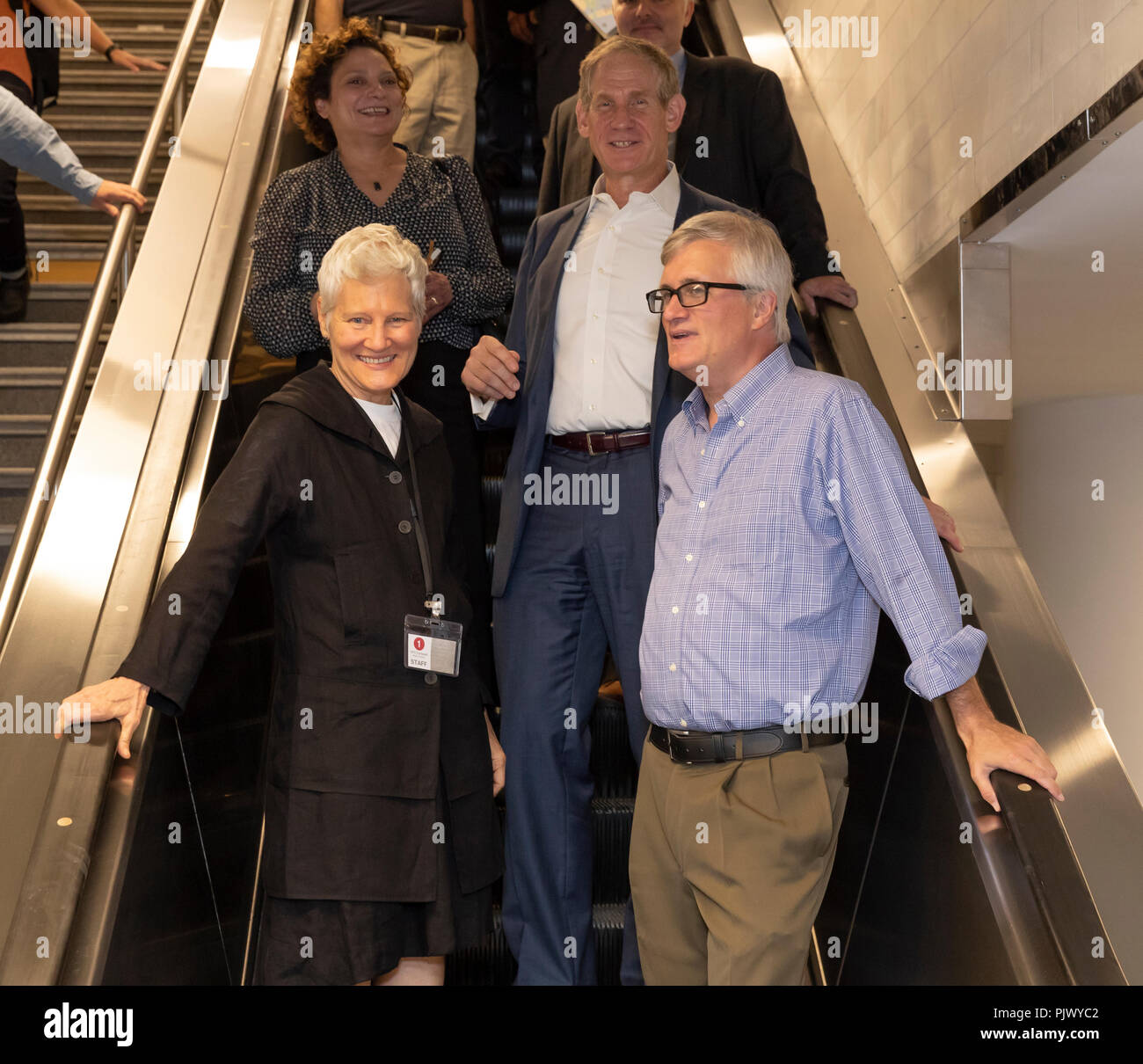 New York, USA. 8th September 2018. Senator Brian Kavanagh & Ann ...
