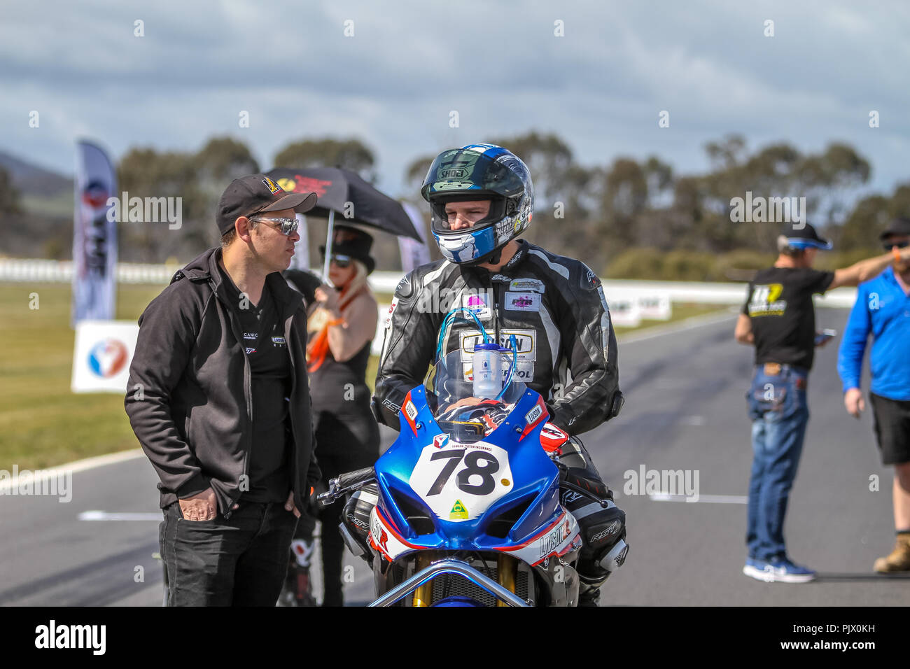 Victoria, Australia. 9th September 2018. #78 Nathan Spiteri on his ...