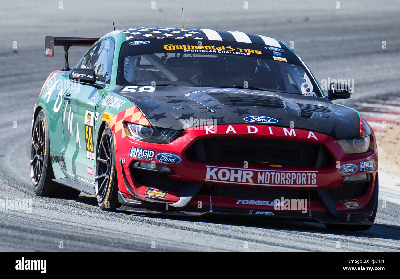 Monterey, CA, USA. 08th Sep, 2018. A. # 60 Drivers Nate Stacy/Kyle ...