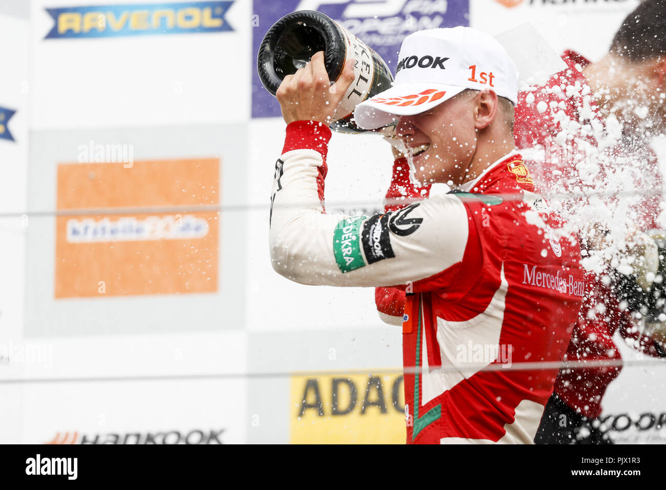 Nurburg, Germany. 9th Sep, 2018. MICK SCHUMACHER of Germany and Prema ...