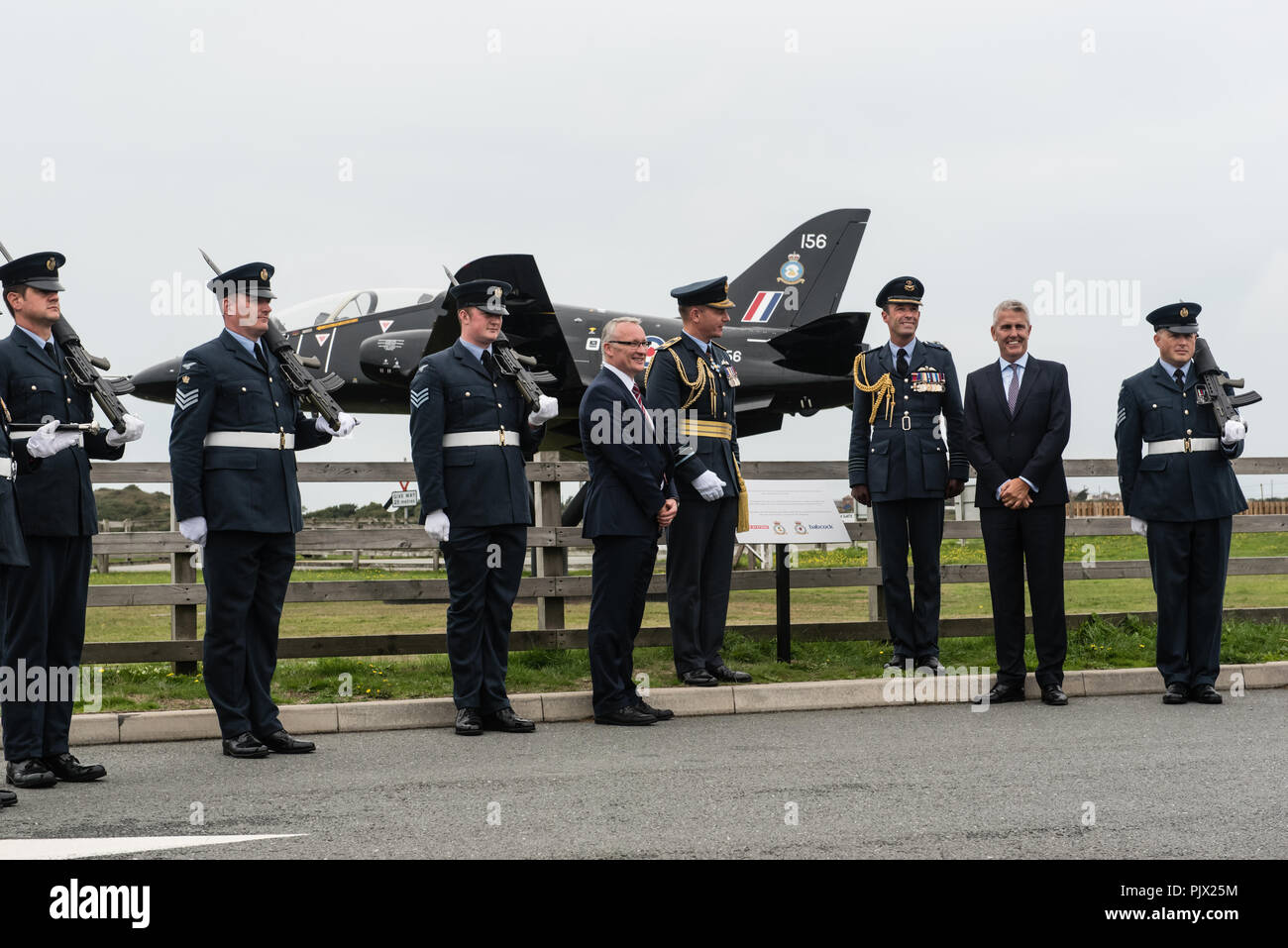 RAF Valley, Anglesey, Wales 8 September 2018. Air Marshal Michael ...
