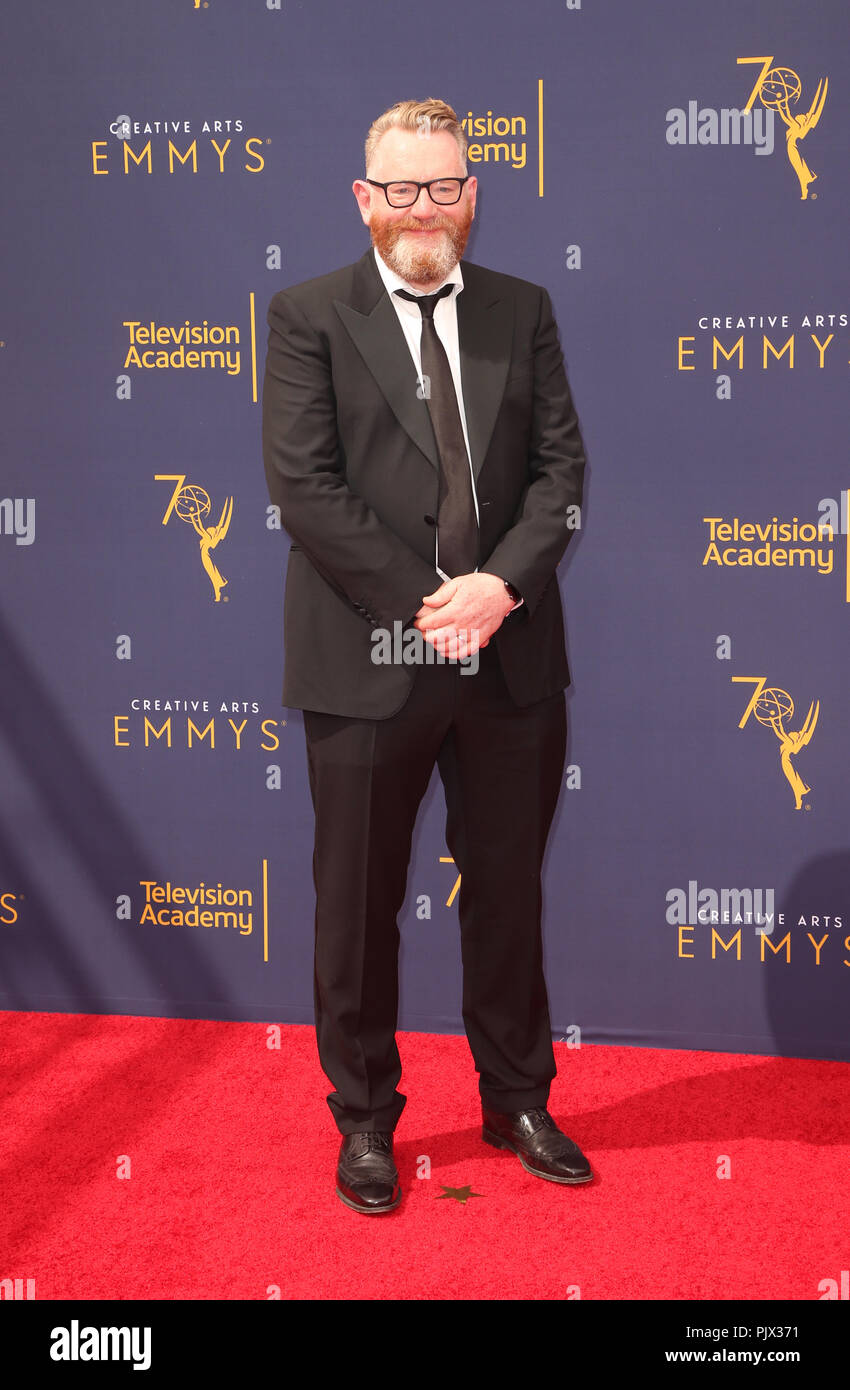 LOS ANGELES, CA - SEPTEMBER 8: P.J. Dillon, at the 2018 Creative Arts ...