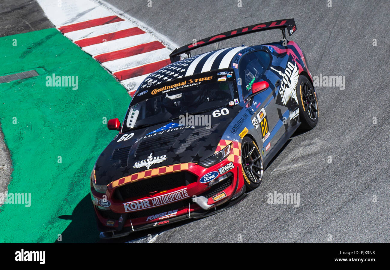 Monterey, CA, USA. 08th Sep, 2018. A. # 60 Drivers Nate Stacy/Kyle ...