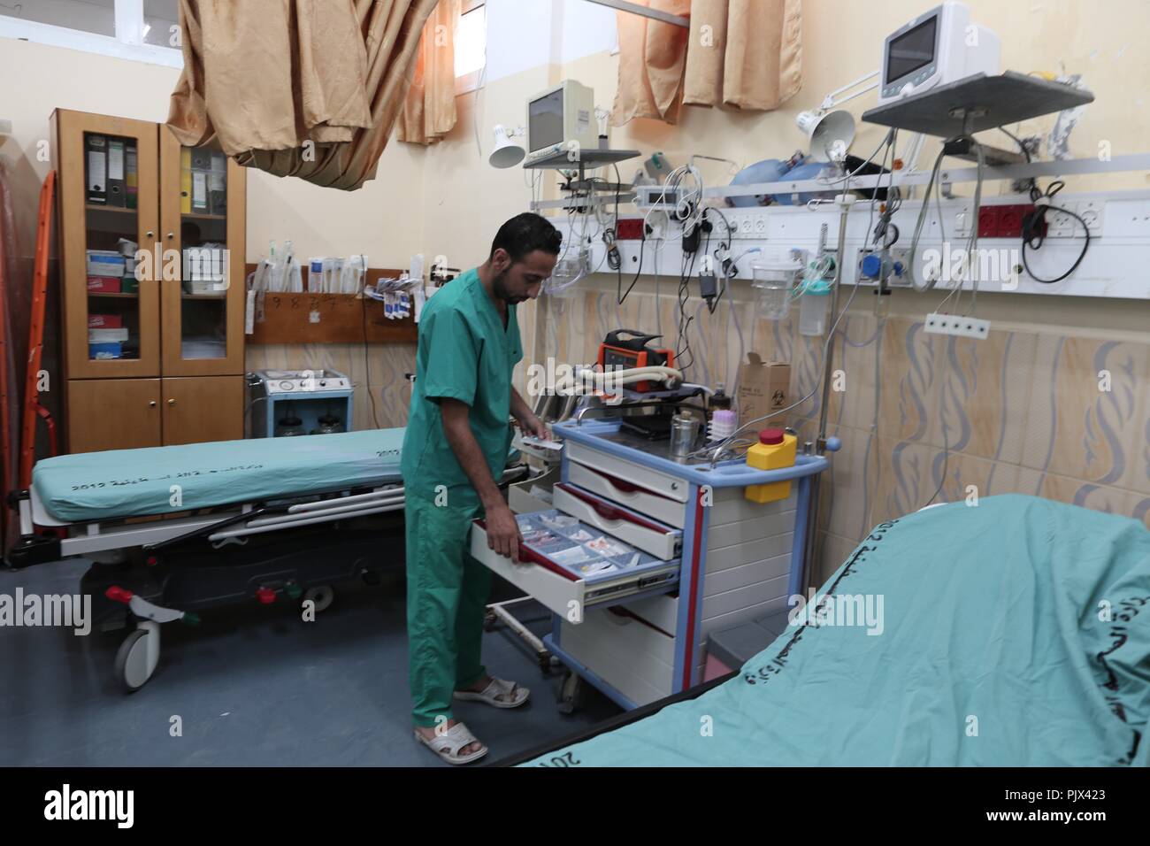 Beit Hanoun, Gaza Strip, Palestinian Territory. 9th Sep, 2018. A ...