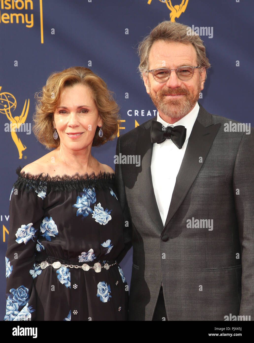Los Angeles, Ca, USA. 8th Sep, 2018. Bryan Cranston, Robin Dearden, at ...