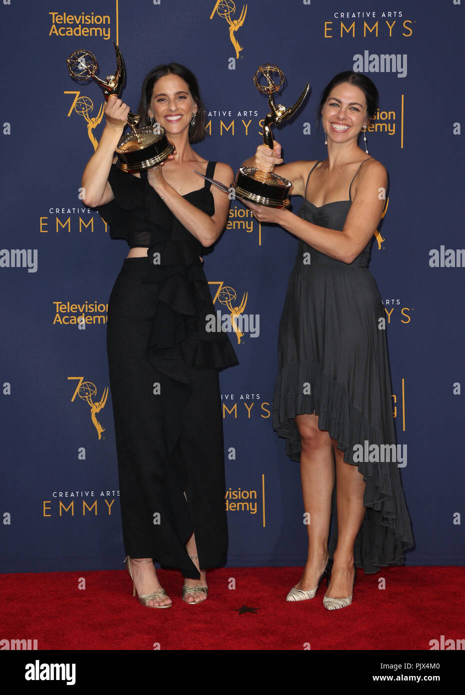 Los Angeles, Ca, USA. 8th Sep, 2018. Courtney Bright, Nicole Daniels ...