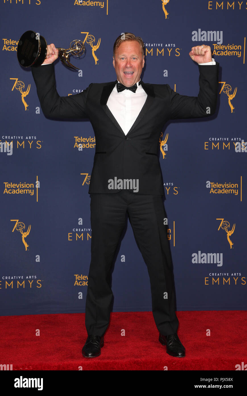 Los Angeles, Ca, USA. 8th Sep, 2018. Rowley Irlam, at the 2018 Creative ...