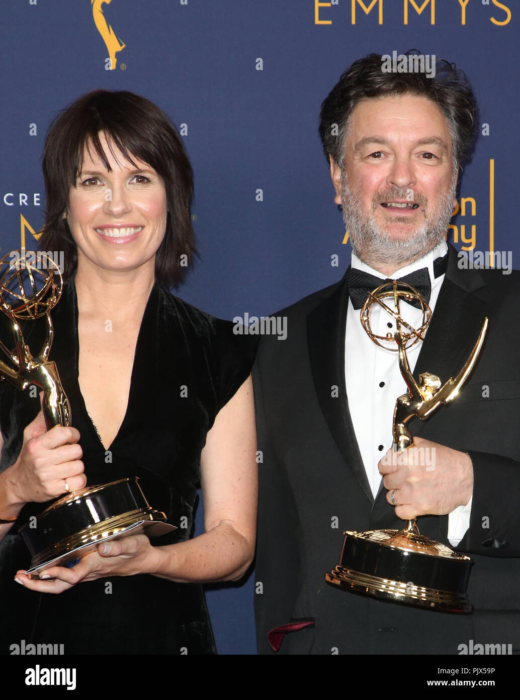 Los Angeles, Ca, USA. 8th Sep, 2018. Deborah Riley, Paul Ghirardani, at ...