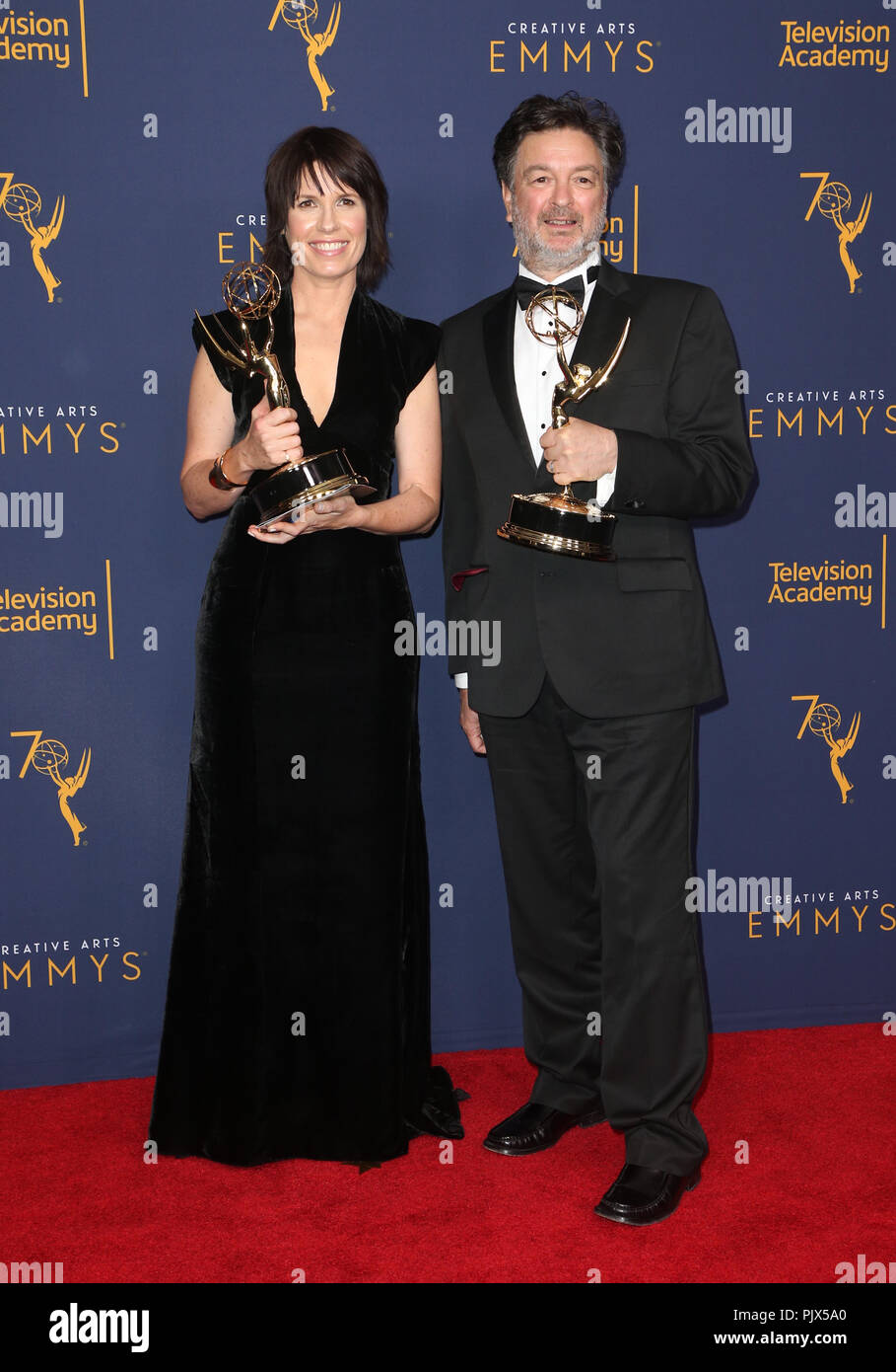 Los Angeles, Ca, USA. 8th Sep, 2018. Deborah Riley, Paul Ghirardani, at ...