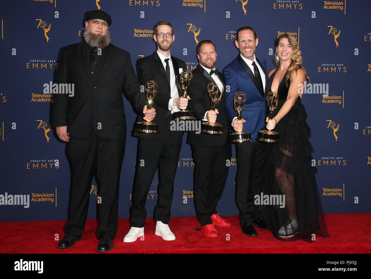 Los Angeles, Ca, USA. 8th Sep, 2018. Jason Dotts, Trevor Gates, David ...