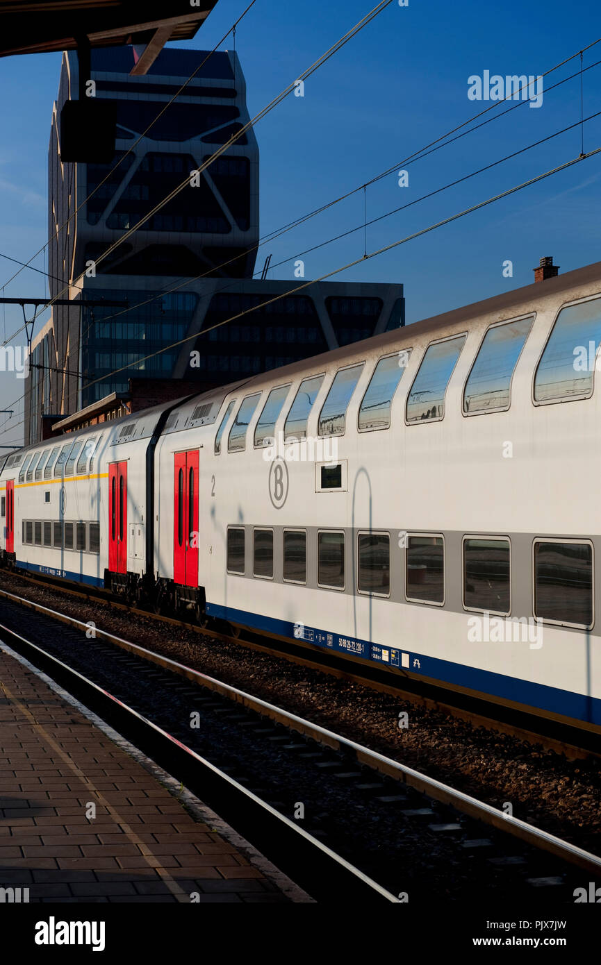 The Hasselt railway station (Belgium, 16/11/2011 Stock Photo - Alamy