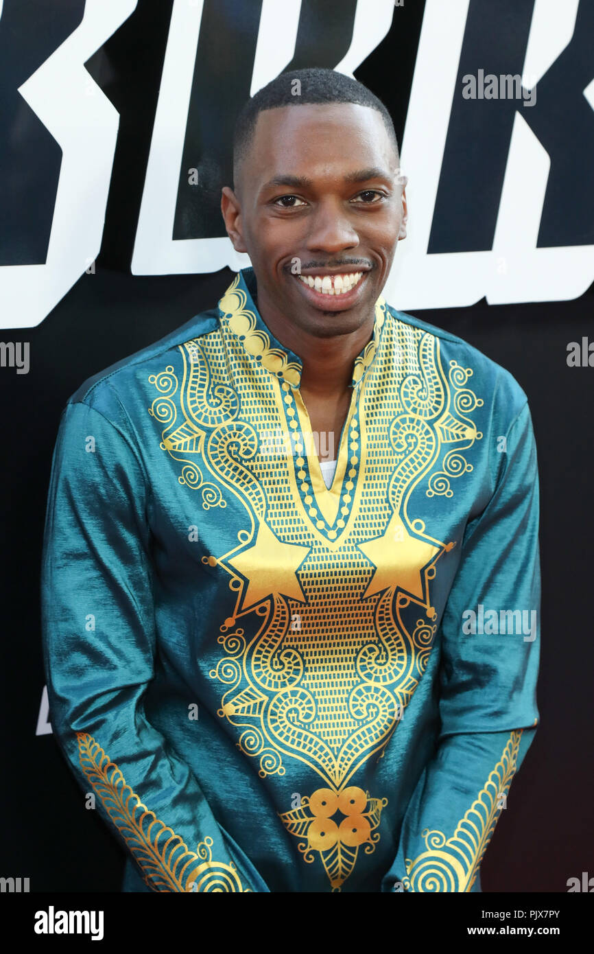 'BlacKkKlansman' Premiere at the Samuel Goldwyn Theatre in Beverly Hills, California Featuring ...