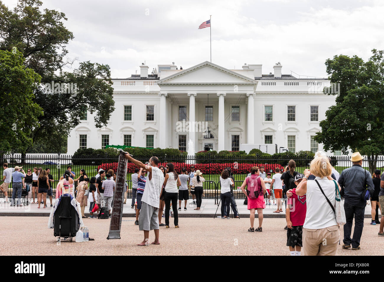 Obama white house residence hi-res stock photography and images - Alamy