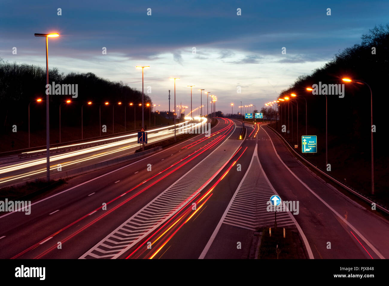 E 40 motorway hi-res stock photography and images - Alamy