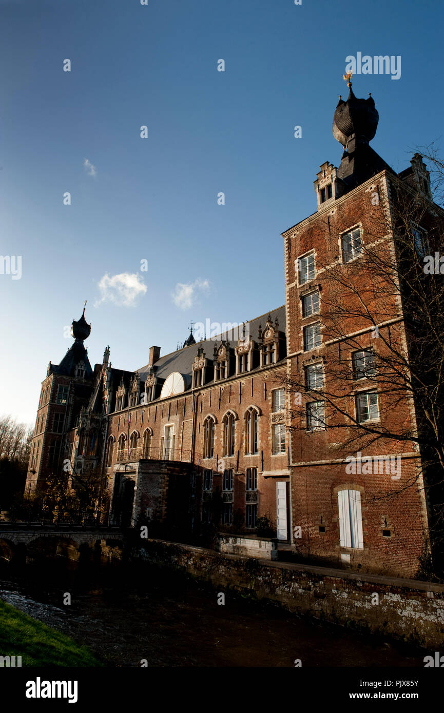 The Arenberg castle in Heverlee (Belgium, 22/11/2009 Stock Photo - Alamy