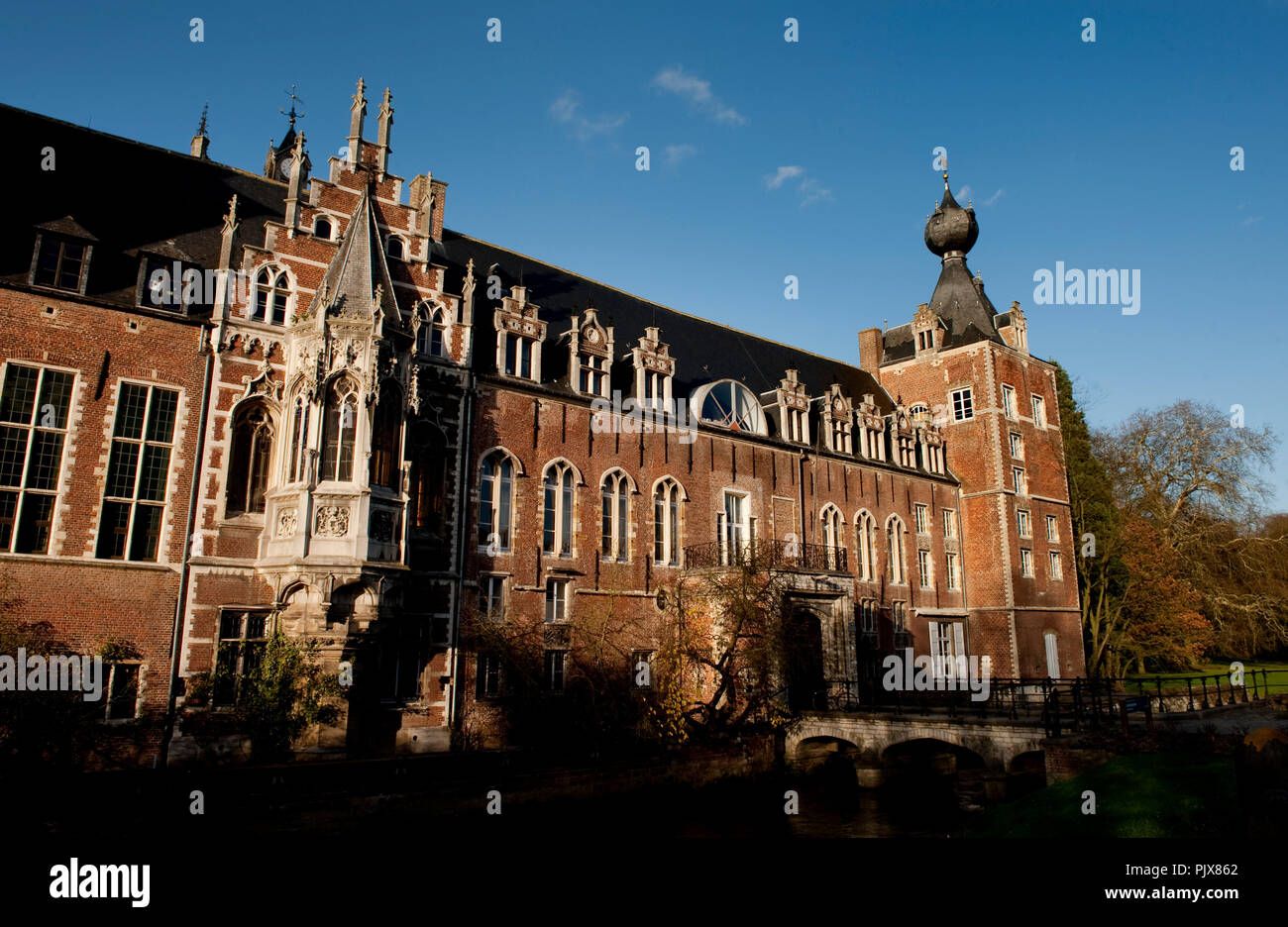 The Arenberg castle in Heverlee (Belgium, 22/11/2009 Stock Photo - Alamy