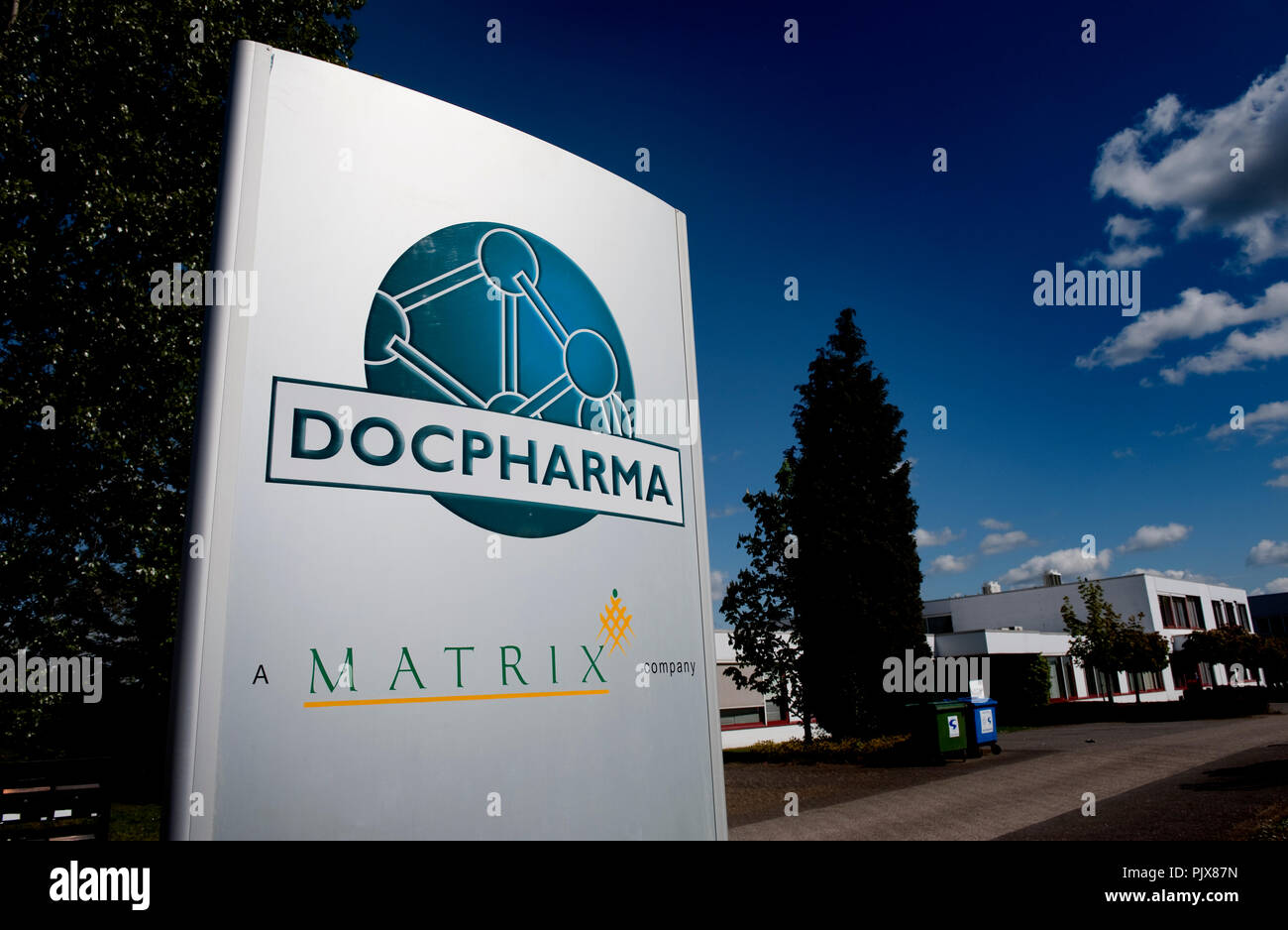 The Docpharma / Matrix Laboratories headquarters in the Haasrode ...