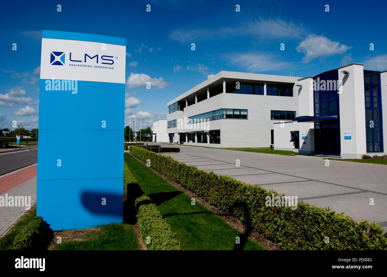 The LMS international headquarters in the Haasrode research park in ...