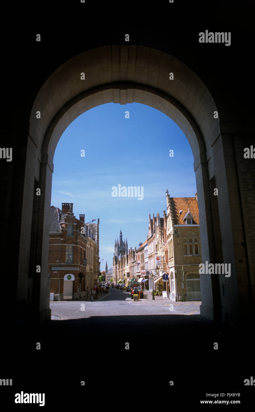 Belgium city ypres cloth hall hi-res stock photography and images - Alamy