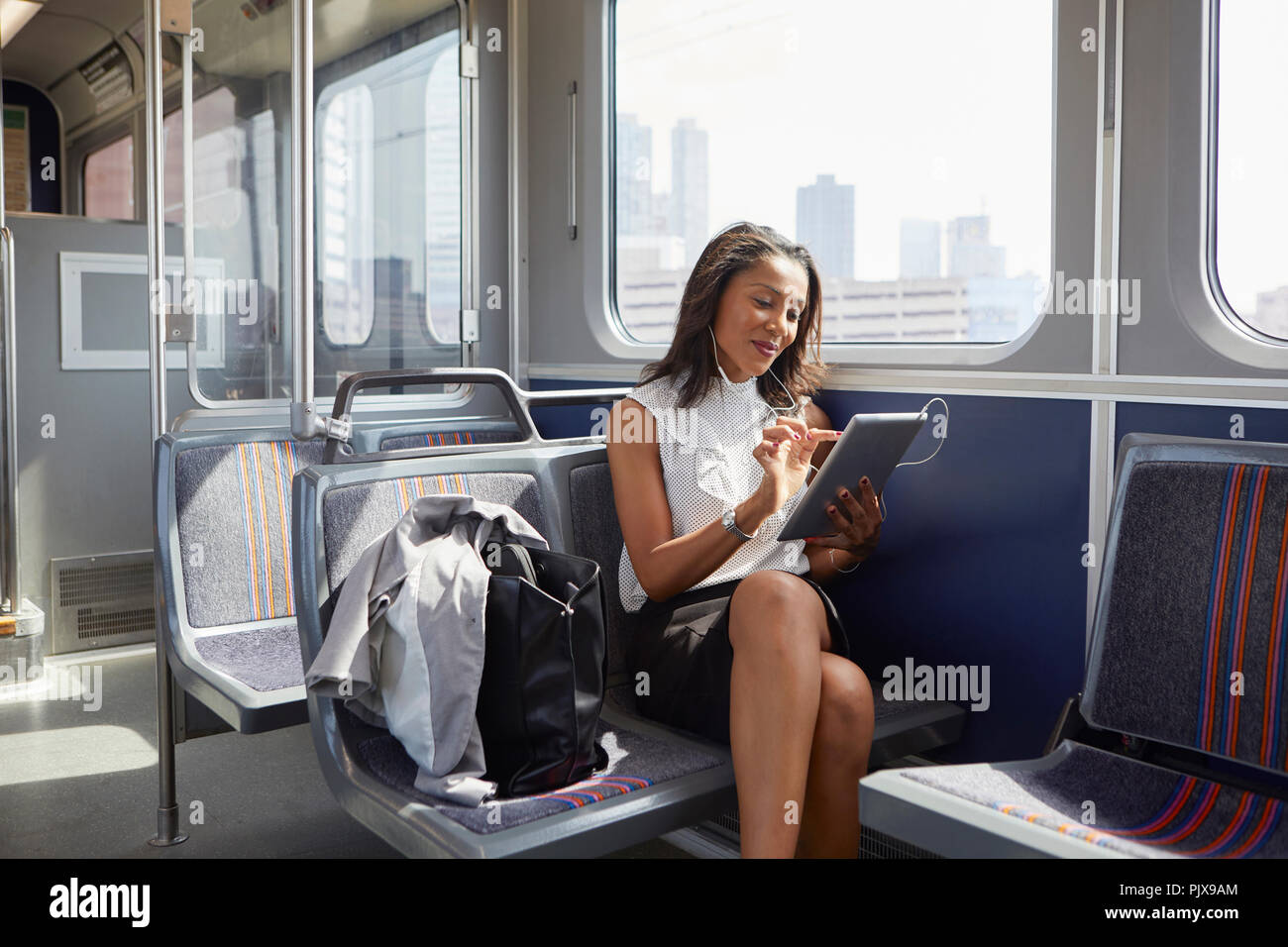 Crossed legs train hi-res stock photography and images - Alamy