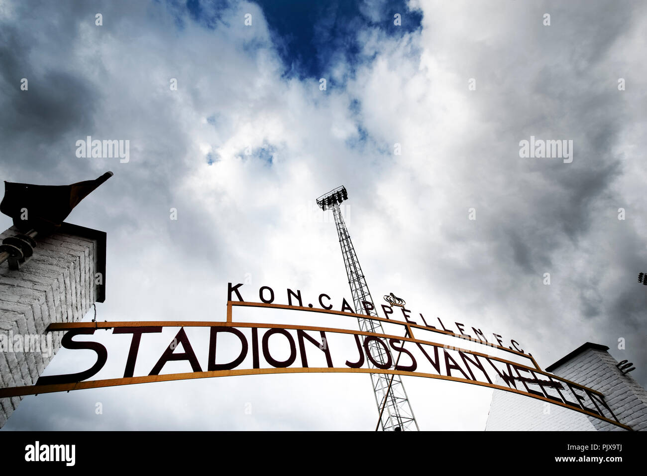The Jos Van Wellen football stadium of Royal football club Cappellen FC ...