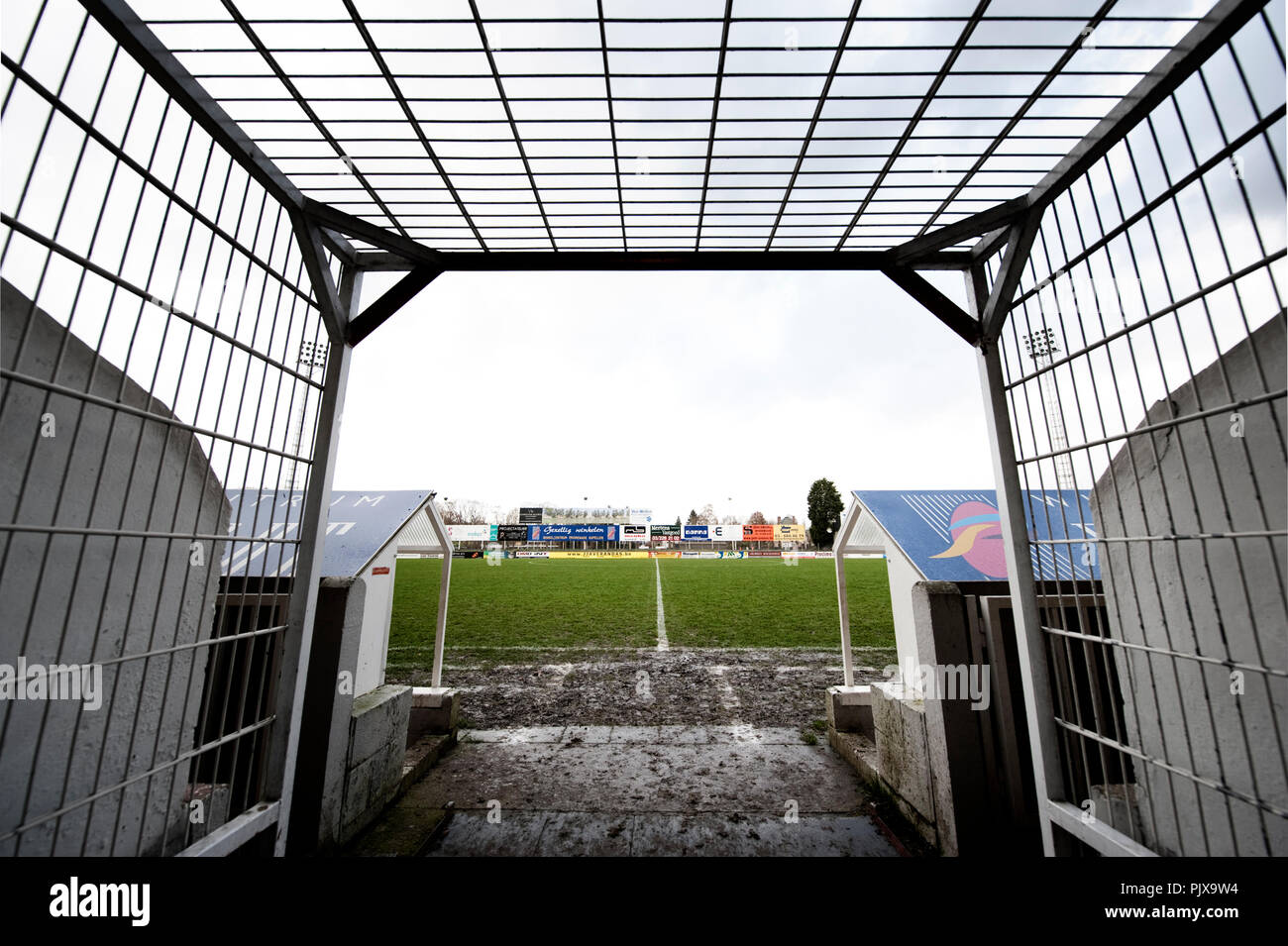 The Jos Van Wellen football stadium of Royal football club Cappellen FC ...