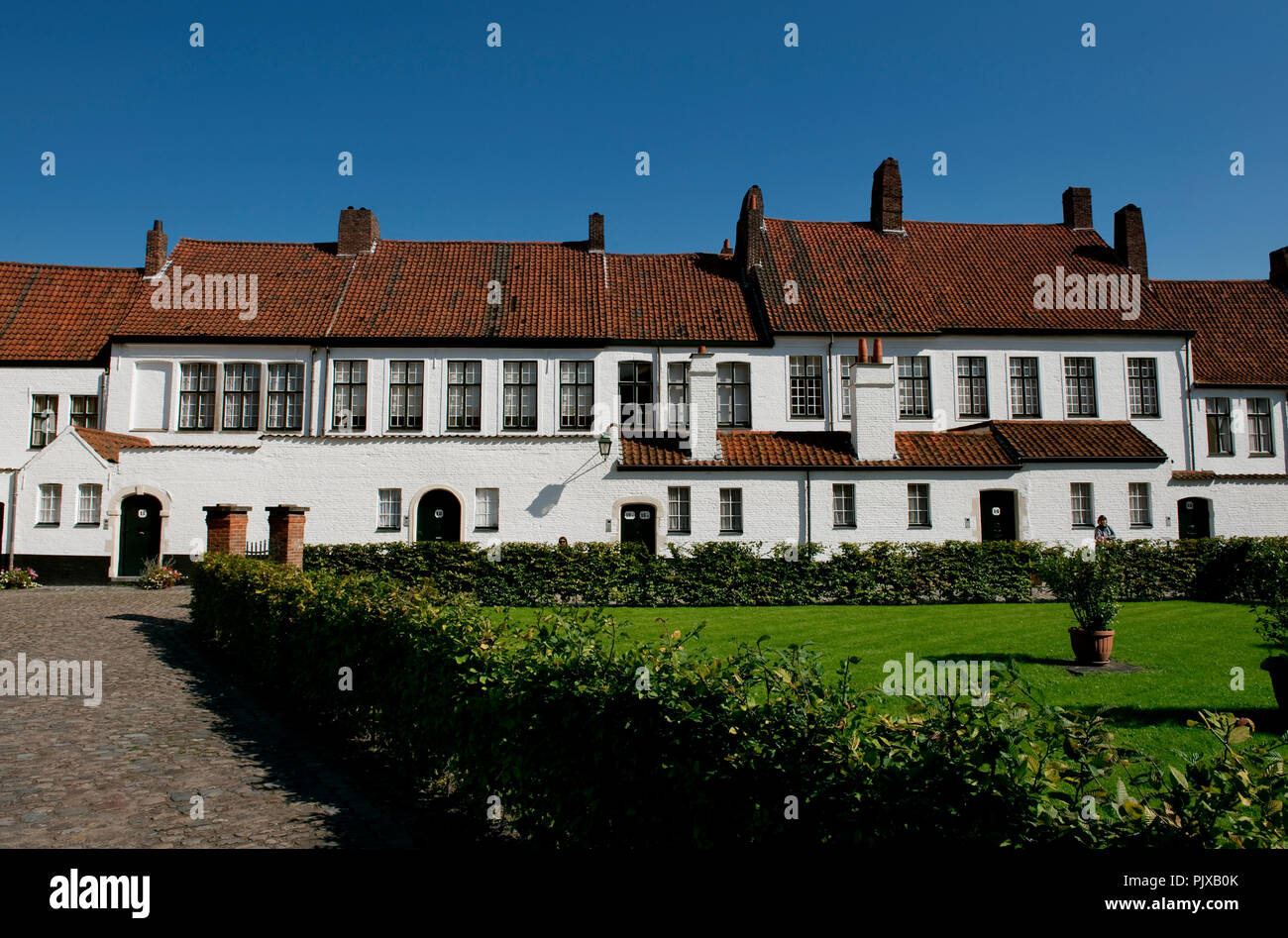 the beguinage, Beguine convent in Kortrijk (Belgium, 20/09/2008 Stock ...