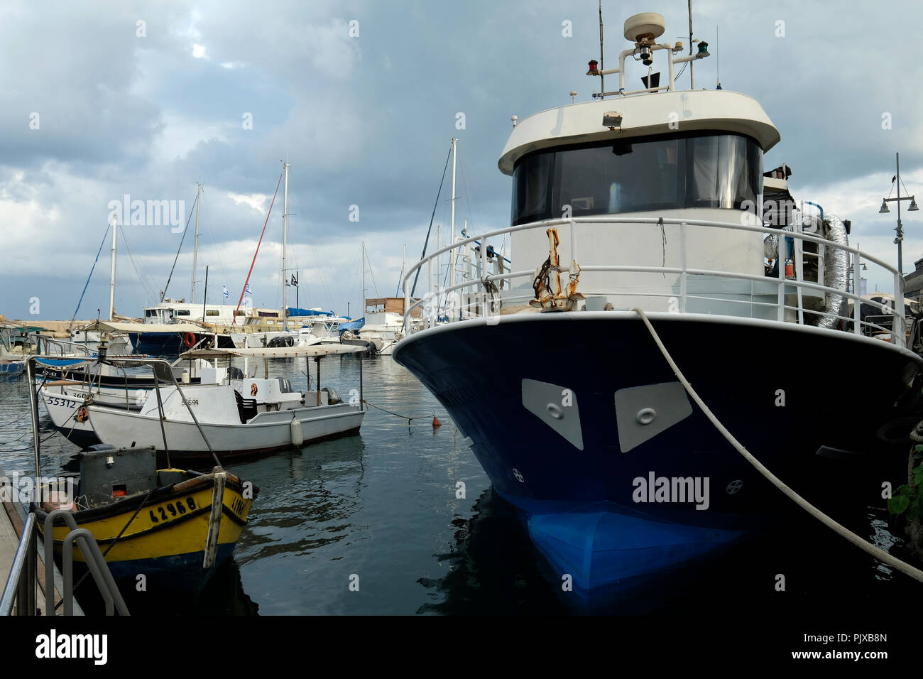 Jaffa breakwater hi-res stock photography and images - Alamy