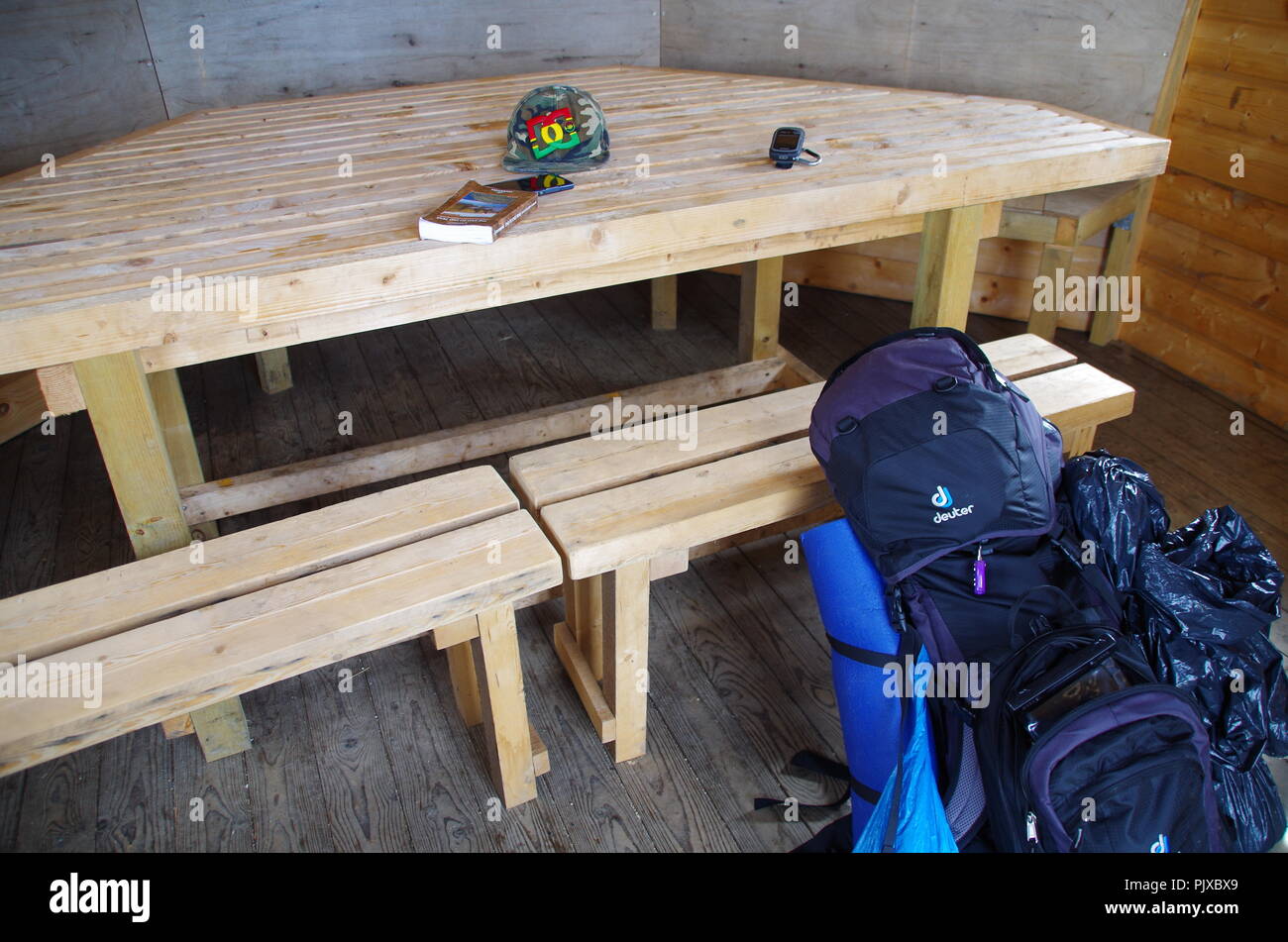 Hike shelter hut bothy hi-res stock photography and images - Alamy