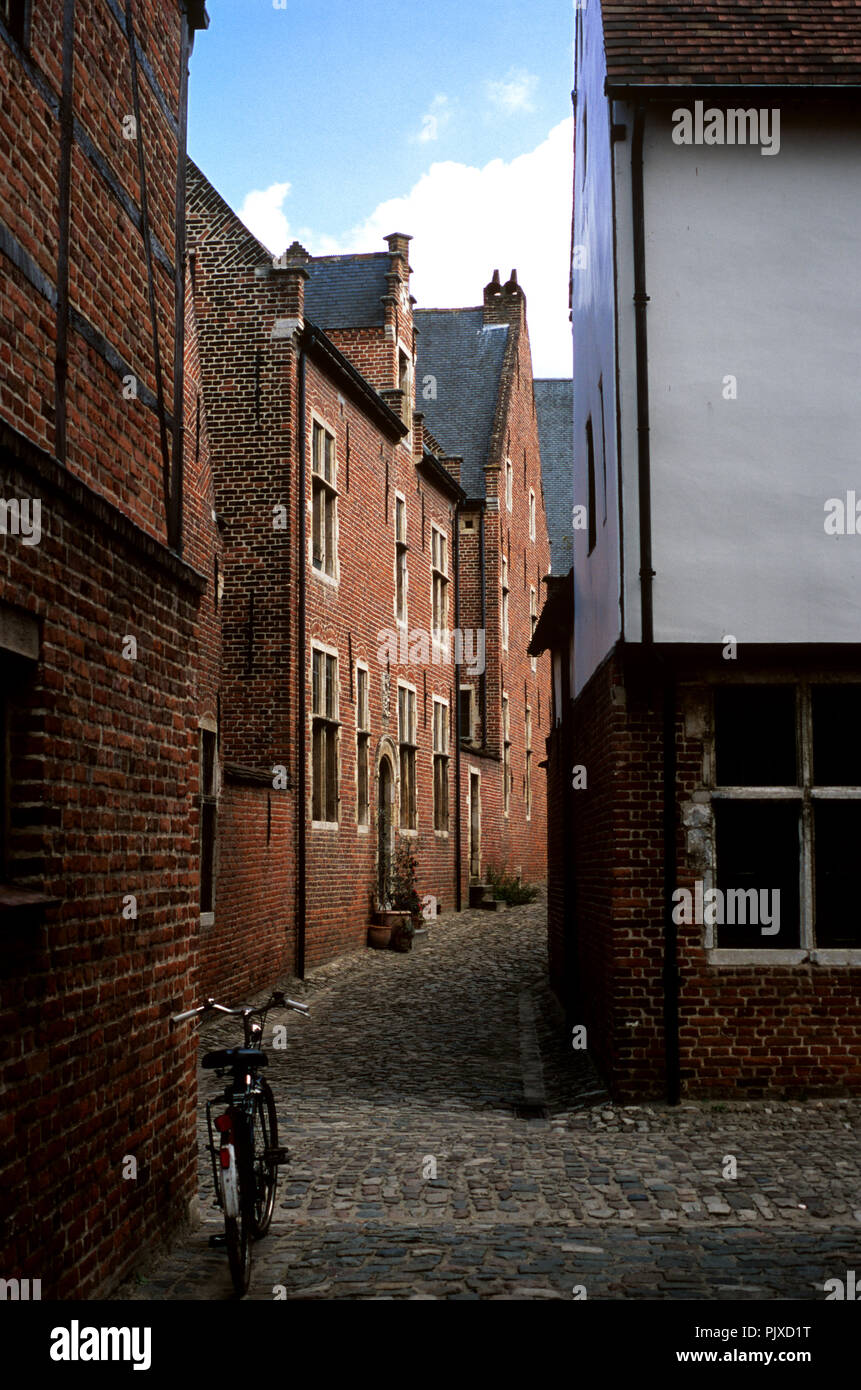 The Grand beguine convent in Leuven (Belgium, 09/04/2006 Stock Photo ...