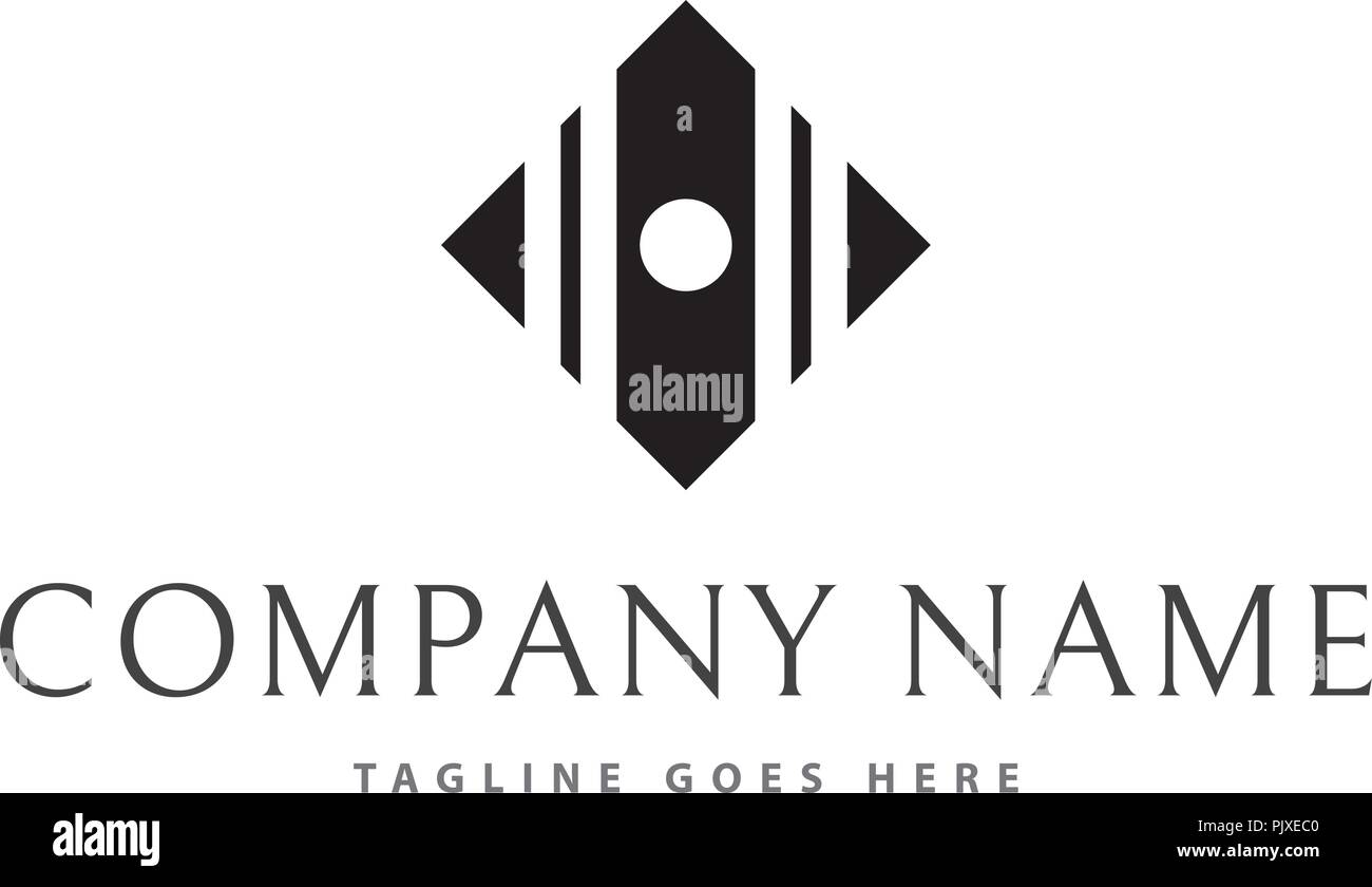 Abstract romb front letter H vector logo image Stock Vector Image & Art ...