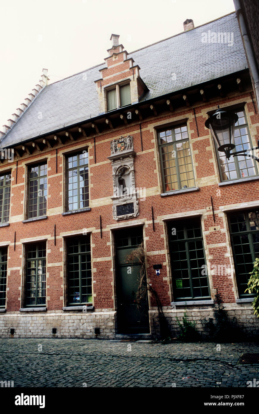 The beguinage; beguine convent, in Mechelen (Belgium, 09/04/2006 Stock ...