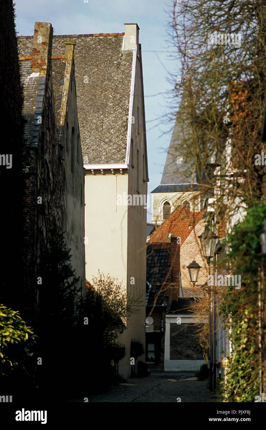 the beguinage, Beguine convent in Mechelen (Belgium, 09/04/2006 Stock ...