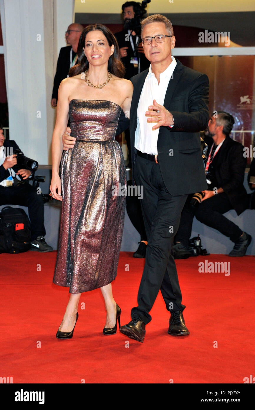 Eleonora Ivone and Angelo Longoni attending the 'Una Storia Senza Nome ...